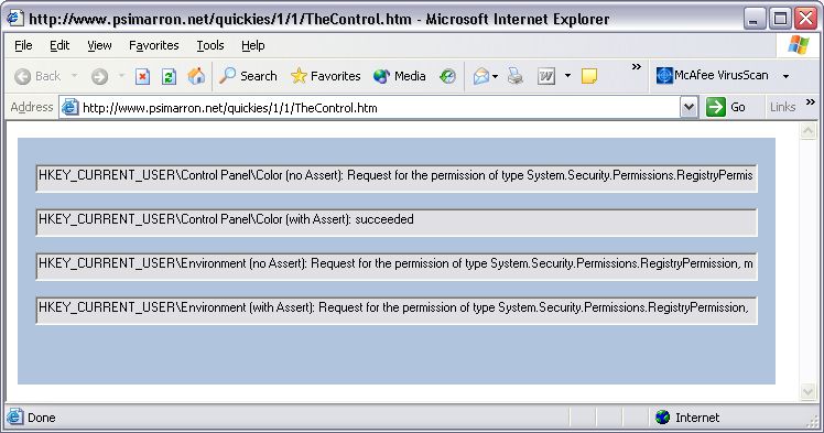 Creating the .NET Control